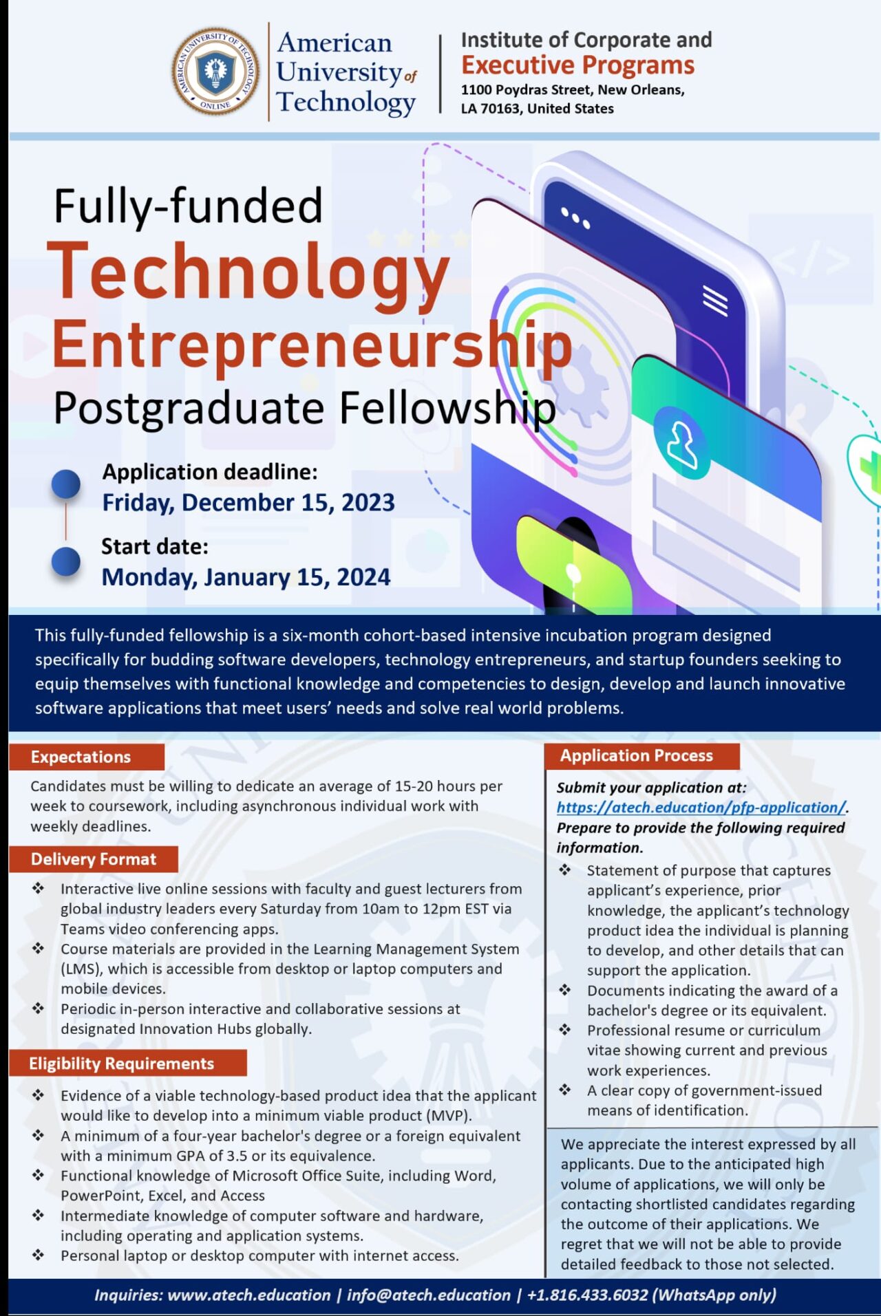 PFP Application | ATECH